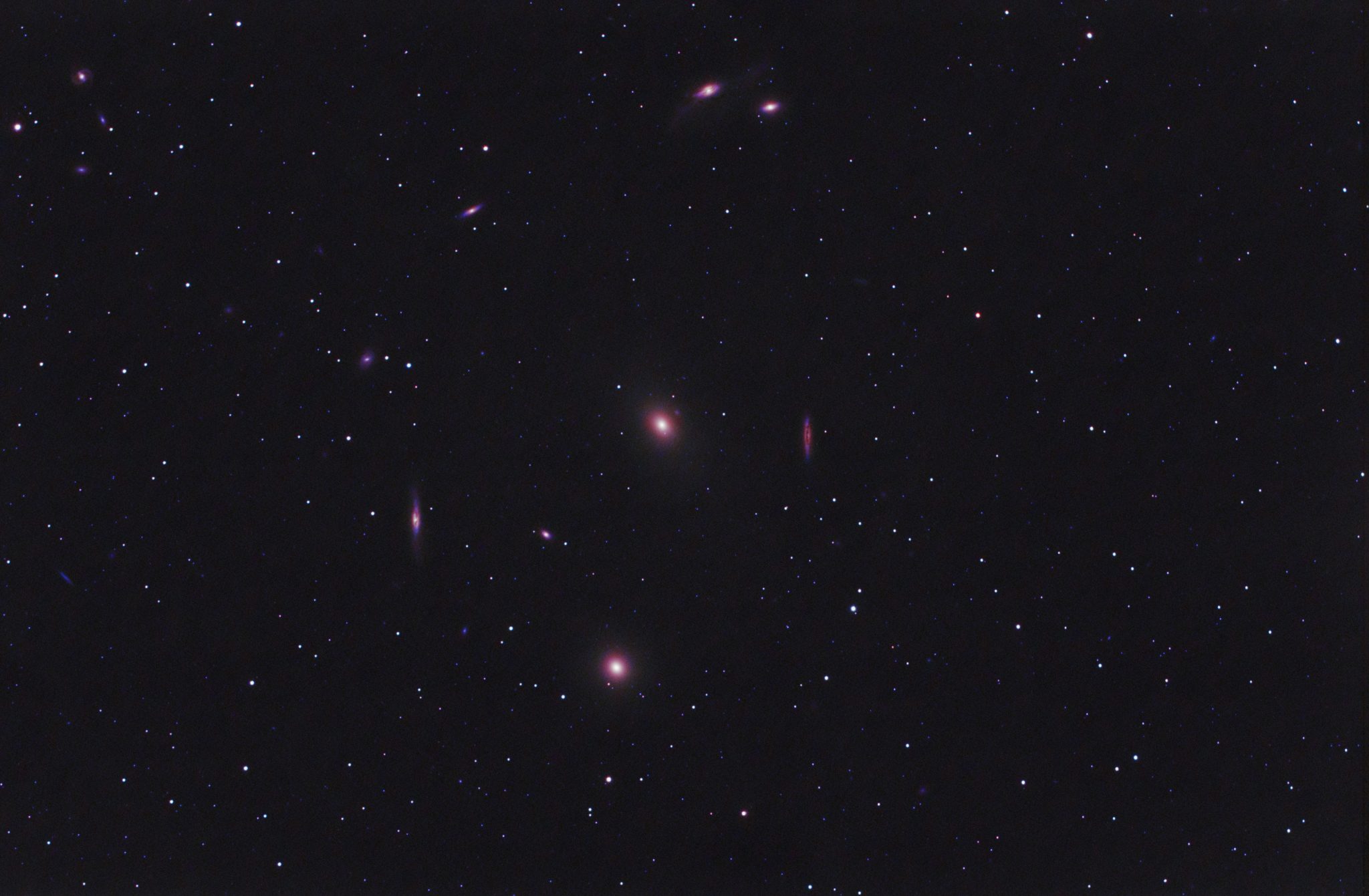 Virgo Galaxy Cluster – M86 | Mike's Astrophotography Gallery & Blog